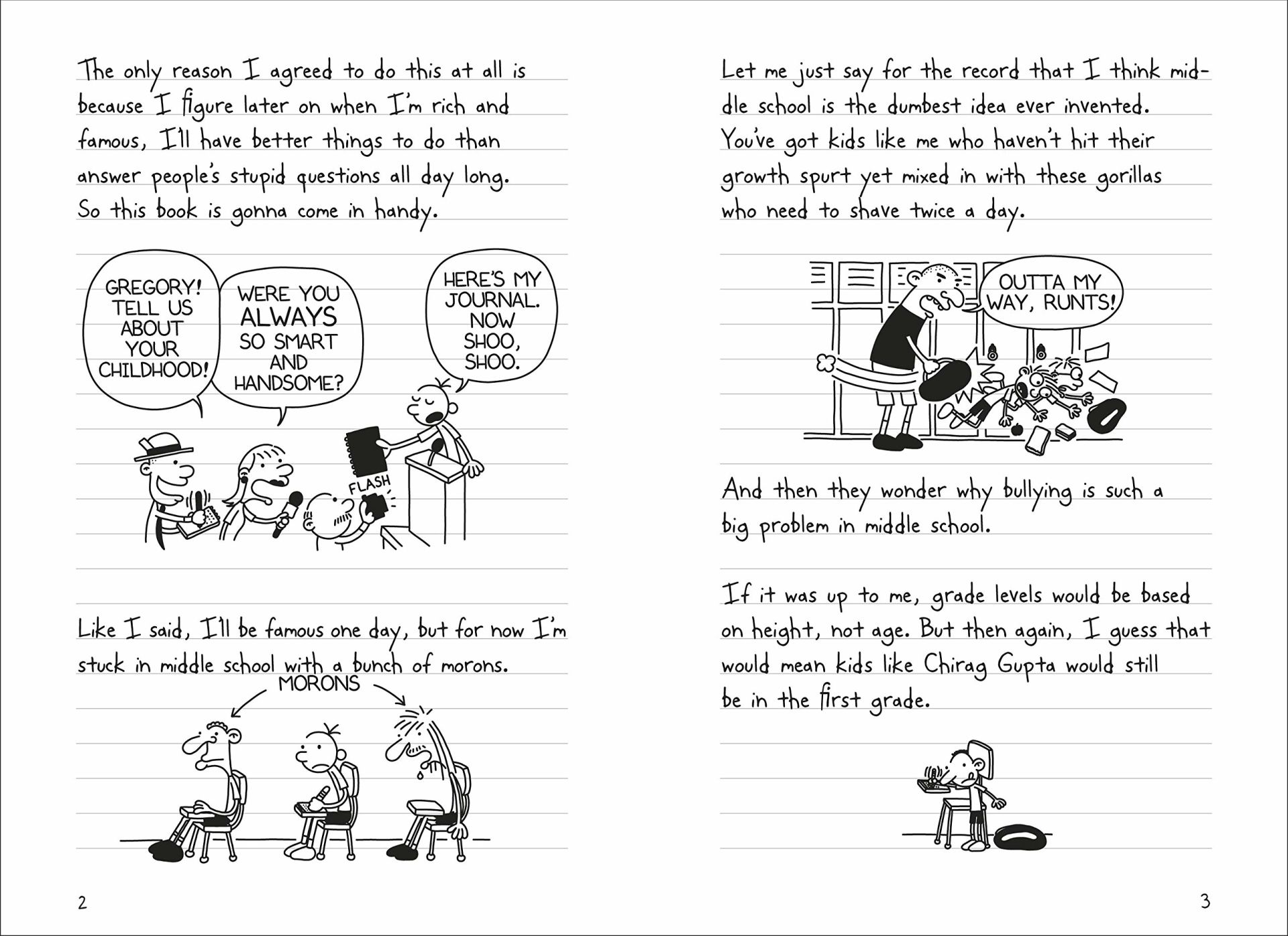 Diary of a Wimpy Kid (Book 1)